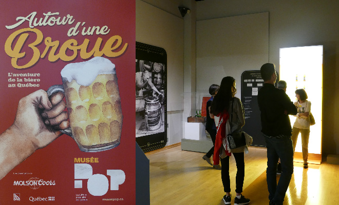 Autour d’une broue au Musée POP : une expo à visiter et à goûter ...
