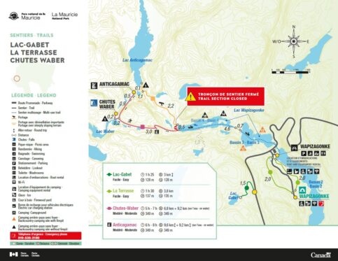 Une journée aux chutes Waber au parc national de la Mauricie - Tourisme ...